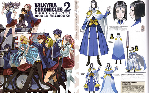 [会员][画集][raita]Valkyria Chronicles 2 world artworks[304P] | 萌绘