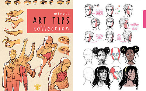 [漫画教程][英文]Art Tips Collection by Miyuli[56P] | 萌绘