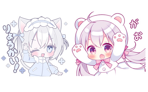 [表情包]ぷぅ(Pooh_Piyo) LINE表情包[144P] | 萌绘